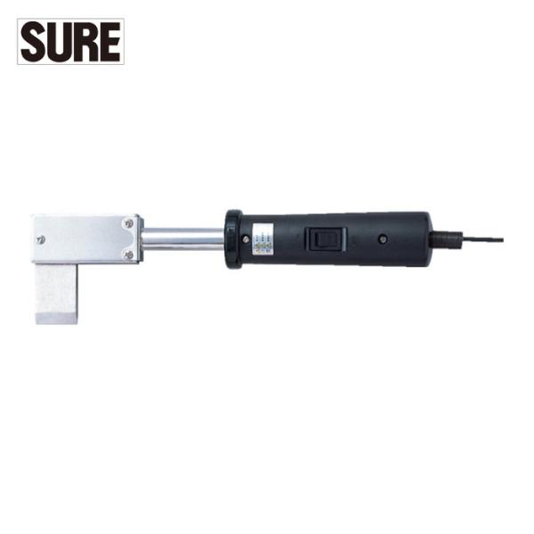 SURE 電気はんだこて(ニクロムヒーター)|特長:コテ先の熱量が大きいので連続作業に最適です。 操作が簡単な手元スイッチタイプ(500Wを除く)です。 大型板金作業、ブリキ板加工などに使用できます。