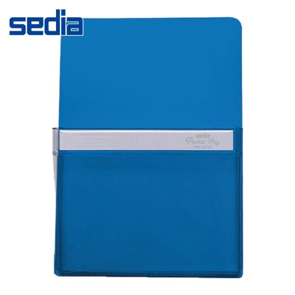 sedia マグネット付ケース|特長:ホワイトボード、冷蔵庫などに貼れるマグネットタイプのポケットです。