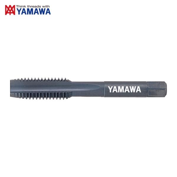 ヤマワ ハンドタップ|特長:加工硬化が著しく粘い材料のステンレス鋼をはじめ、クロム鋼、モリブデン鋼に適しています。 溶着防止のため、表面に酸化処理を施しています。