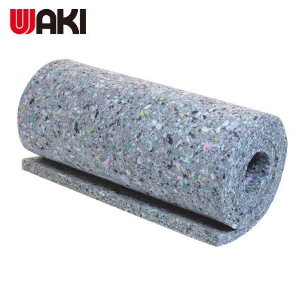 WAKI 樹脂素材|特長:リサイクルのチップウレタン素材です。 圧縮してあるので、普通のウレタンに比べヘタリに強いです。 異なる特徴を有する材料を粉砕、ブレンドすることにより様々な機能を具現化する機能性材料です。