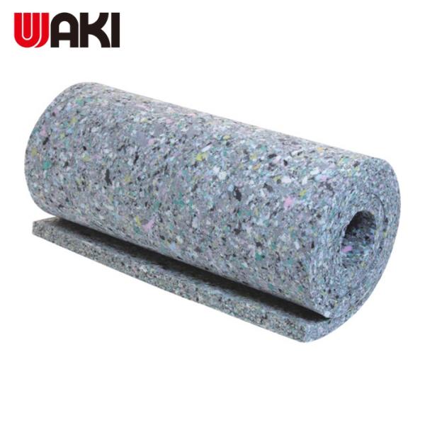 WAKI 樹脂素材|特長:リサイクルのチップウレタン素材です。 圧縮してあるので、普通のウレタンに比べヘタリに強いです。 異なる特徴を有する材料を粉砕、ブレンドすることにより様々な機能を具現化する機能性材料です。