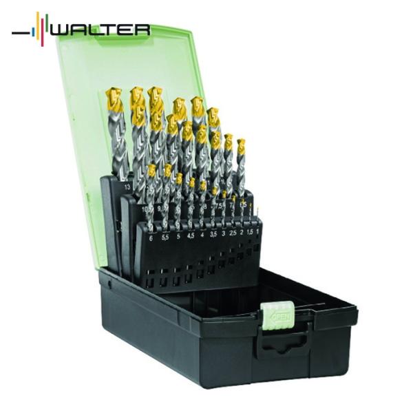 Titex ドリルセット|特長:さまざまな被削材に使用可能です。 エマルション、オイル、MQLで使用可能です。