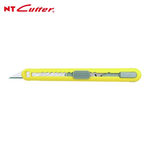 NT デザインナイフ|特長:“5連発”A型カートリッジ式カッターナイフです。 精密作業に最適な刃先30°AD刃に対応しています。