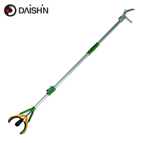 大進 ゴミはさみ|特長:約2mの伸縮可能でランプ交換や果物とりが楽々できます。