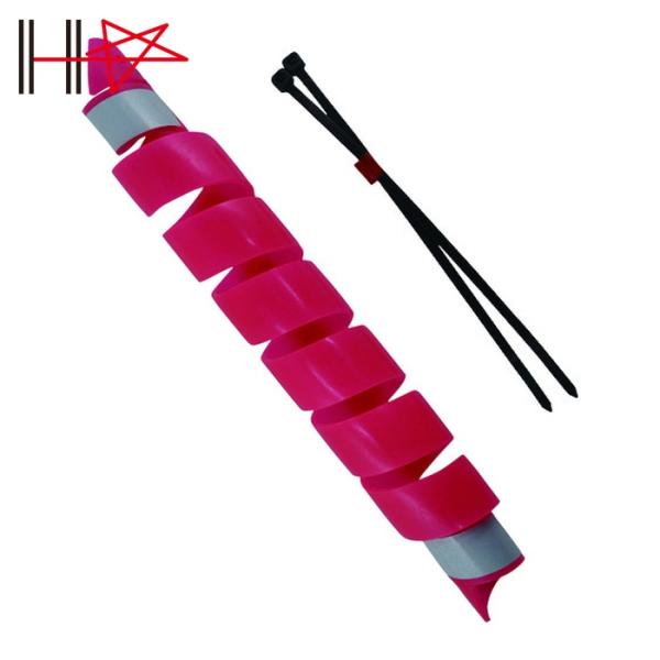 DAIDOHANT チェーン|特長:夜間や暗い場所で光が当たると反射します。 巻くだけで夜間見づらいチェーンが目立ちます。 チェーンの安全対策に彩り鮮やかなイエローとピンクをラインナップしました。