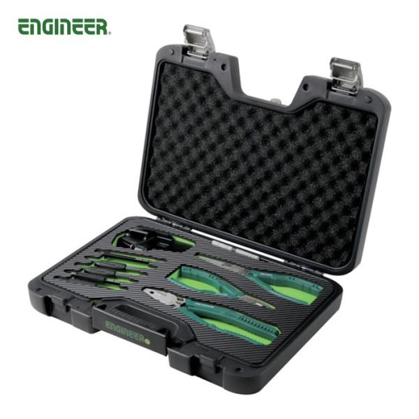・様々なねじトラブルに対応するベストアイテムを揃えた工具セットです。・ネジ外し工具の中でも使用頻度の高い、厳選された工具をセットにしました。・コンパクトに収納でき、取っ手付きで持ち運びにも便利な専用ケース付きです。・外装はハードケース、内装...