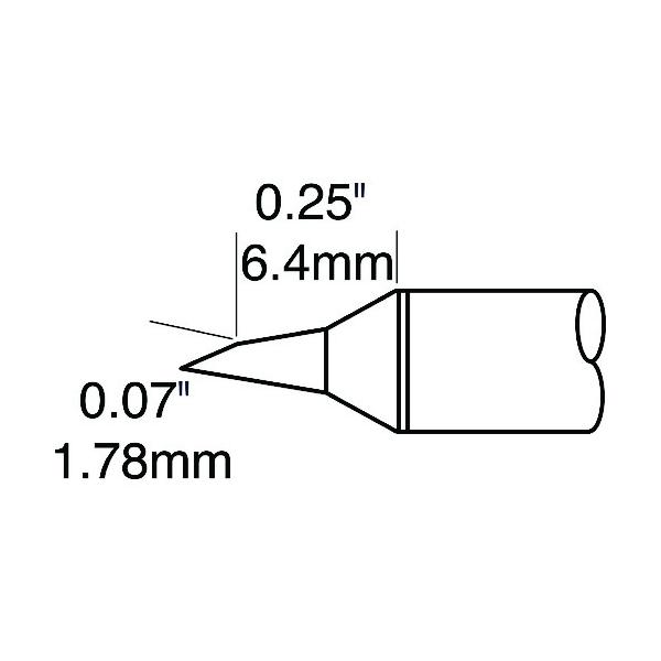 メトカル はんだこて用パーツ|特長:MXシリーズ用チップカートリッジです。