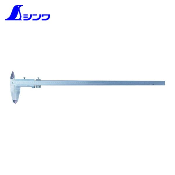 ・大型測定物の計測に便利な大型ノギスです。・大型の計測に。・測定範囲(mm):0.05~600・最小表示(mm):0.05・最大許容誤差(mm):±0.1・外側用ジョウ(mm):90・内側用ジョウ(mm):46・デプスバー:無・全長(mm)...