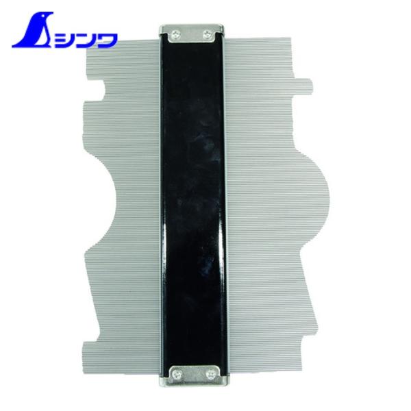 シンワ 角度ゲージ|特長:どんな形でも簡単に型取れます。 サビないステンレス針を使用しています。