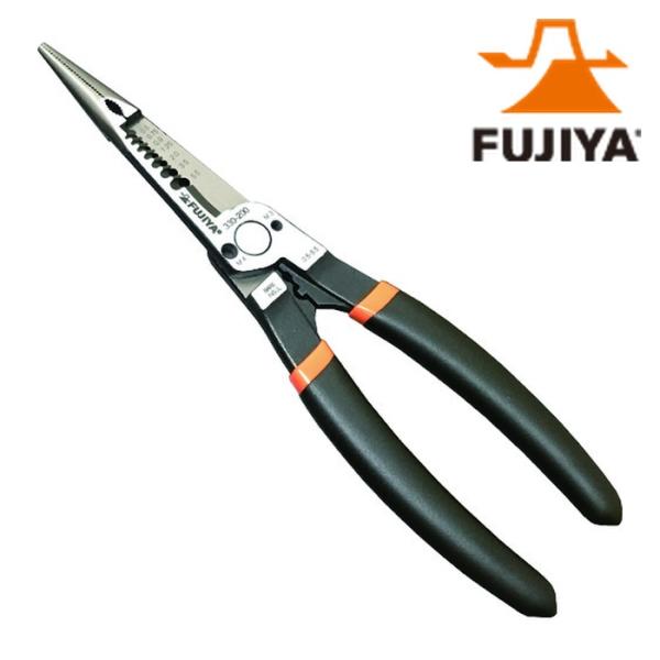 ・ラジオペンチの機能にストリッパー機能を追加しました。0.3~5.5mm[[の2乗]]サイズの線材のストリップが可能です。・先端部分は特に細かくかつ長い形状に加工しておりますので、狭い場所での配線作業に便利です。・グリップは手に馴染む2重デ...