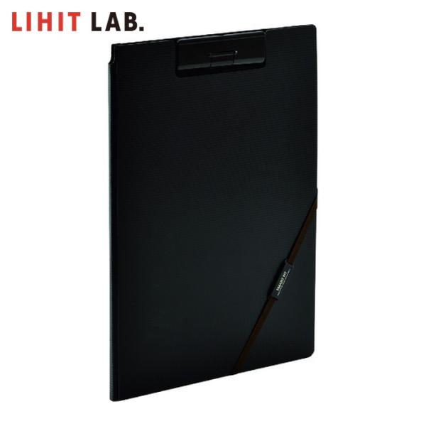 LIHIT クリップボード|特長:マルチポケット&amp;外側ポケットがついて、一次保管や書類の分類がしやすいクリップファイルです。