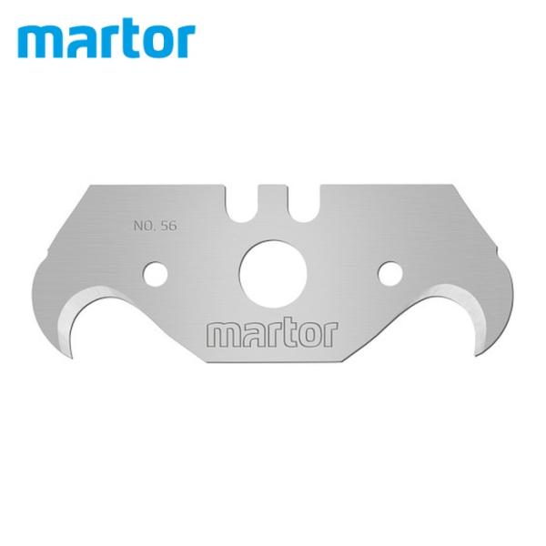 martor セーフティカッターナイフ|特長:交換用替刃です。 本体には簡単に装着できます。 刃は1枚で2ヵ所使えます。