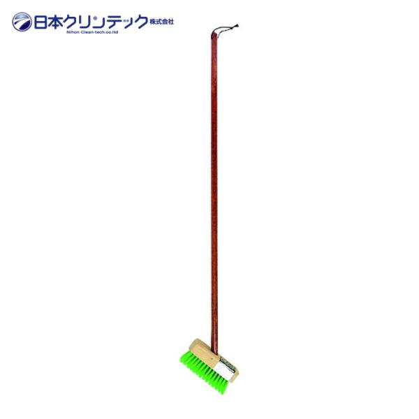 特長●縦型ブラシで排水溝など狭い所の掃除に便利です。●耐摩耗性、耐薬品性、耐水性に優れたＰＶＣブラシです。