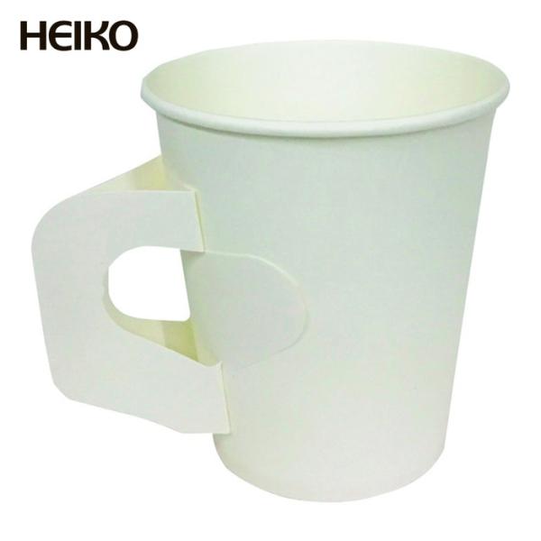 特長●あらゆるシーンで活躍する紙コップです。●サイズバリエーションも豊富に取り揃えています。●ホットドリンク用のハンドル付ペーパーカップです。プレーンな白無地です。●食品衛生法規格基準適合商品です。●別売で「ＨＥＩＫＯペーパーカップ７オンス...