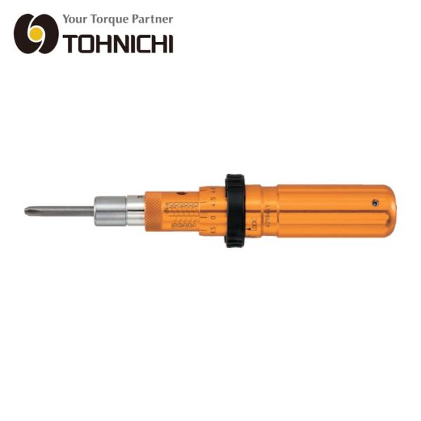 トーニチ トルクドライバー|特長:設定トルクに達すると空転するためオーバートルクの心配がありません。 トルクの可変は目盛によって容易に行えます。