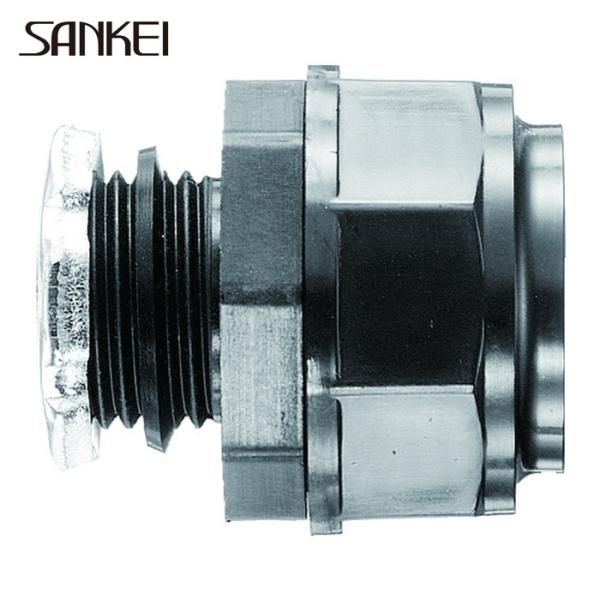 SANKEI 電線管コネクタ|特長:難燃性はUL94V0です。