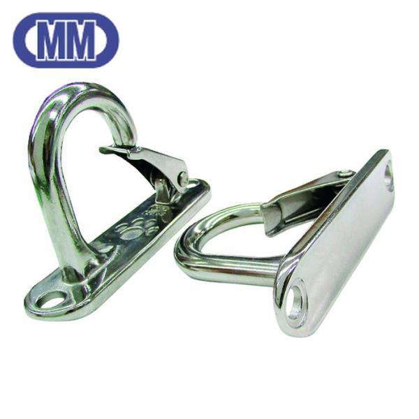 水本 吊金具(ビス止めタイプ)|特長:裏面は曲面にフィットするようにRをつけています。