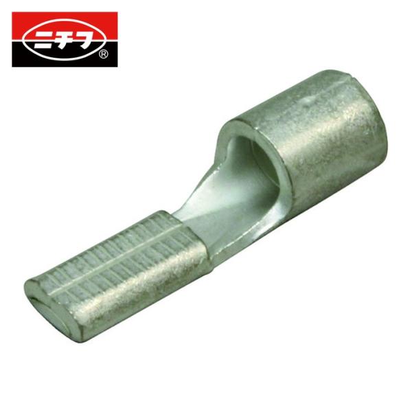 ニチフ 裸圧着端子|特長:接触面(舌部)が板状である裸ブレード端子です。