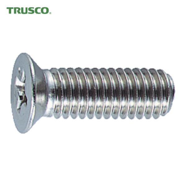 TRUSCO 皿頭小ねじ|特長:通常の皿頭ねじよりも頭部外径が小さいタイプです。 頭部を沈める必要のある作業に適しています。