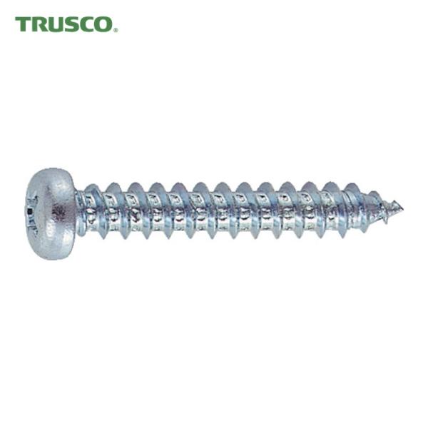 TRUSCO ナベ頭タッピングねじ|特長:タップやナットを使用せず、下穴だけで締結ができる薄板鋼板用のねじです。