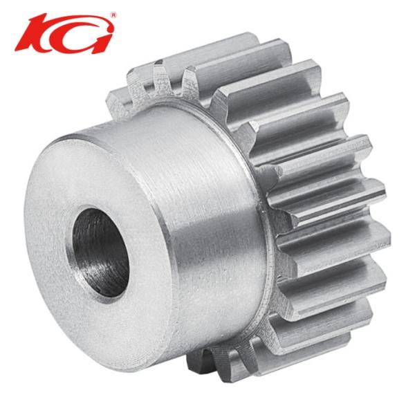 KG 平歯車|特長:追加工がしやすい平歯車です。 品番末尾Hは、歯部高周波焼入済です。
