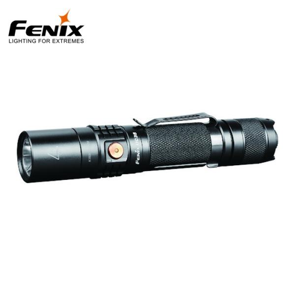 FENIX LED懐中電灯(充電式)|特長:5段階明るさ切替式です。 USBで簡単に充電できます。 短時間ターボ点灯時の明るさMAX1000Lmを実現しました。