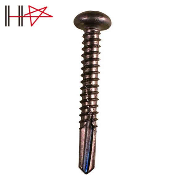 DAIDOHANT ドリルねじ|特長:鉄板・H鋼・アングル(全て焼きなし)に対応します。 鉄板(SS400)2。 3~9。