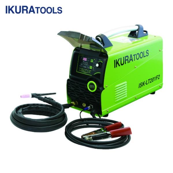 育良 TIG溶接機|特長:100V/200V兼用TIG溶接機です。 (直流)・1つのダイヤルで各種設定を簡単に行えます。 パルス周波数0。