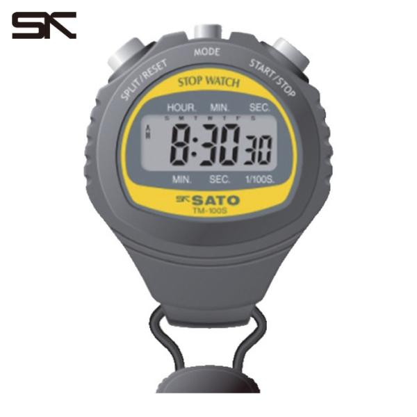 特長●濡れた手でも操作可能な防滴仕様です。（JIS C 0920 IPX2に準拠）●時計（12/24Ｈ）、アラーム、正時報、スプリットタイム、デュアルタイム付き●24時間タイマーです。（30分まで:1/100秒表示、30分経過後:1秒表示）