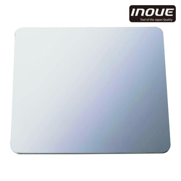 INOUE コテ板|特長:塗装やクロス下地(パテの穴うめやひび割れ等)の処理に使用します。 表面がステンレス製なので金属のヘラを使用しても、凹むような傷がプラスチック製に比べつきにくく、手入れも簡単です。