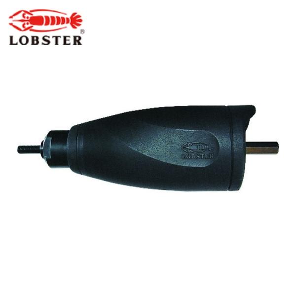 エビ ハンドナッター|特長:お手持ちのドリルドライバーに取り付けるだけで、ナットの締結が簡単にできます。 M4・M5・M6のスチール・アルミ・ステンレス全材質のナットの締結が可能です。