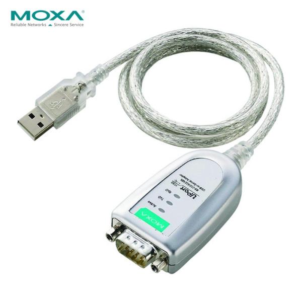 MOXA USBシリアルコンバータ|特長:産業用USBシリアルコンバータはPCのUSBポートとRS・232Cデバイス間通信を可能にします。