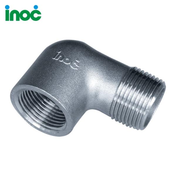 inoc ねじ込み管継手(エルボ)|用途:水・油・ガス用。