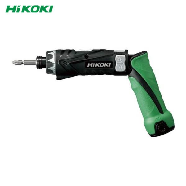HiKOKI 充電ドリルドライバー|特長:6VLi・ionバッテリー仕様です。 ストレート形から、ピストル形に変更可能です。 電池、充電器、ケース別売です。