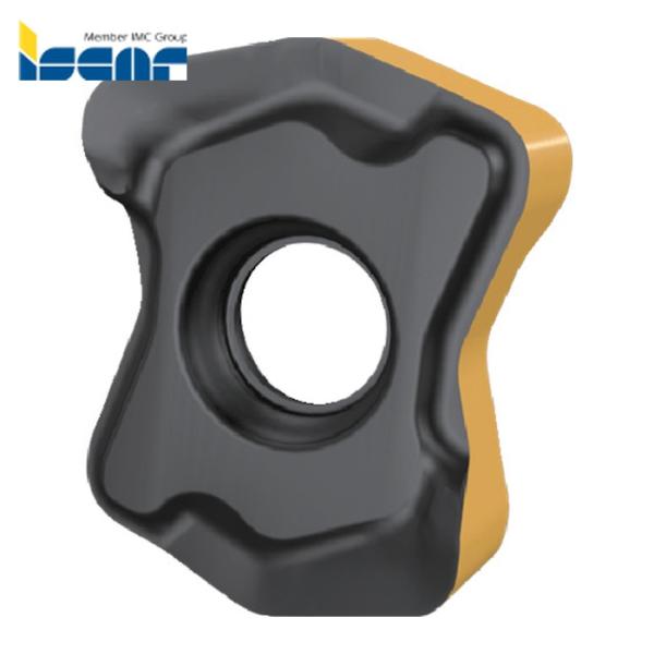 イスカル フライス工具|特長:両面4コーナー使いです。