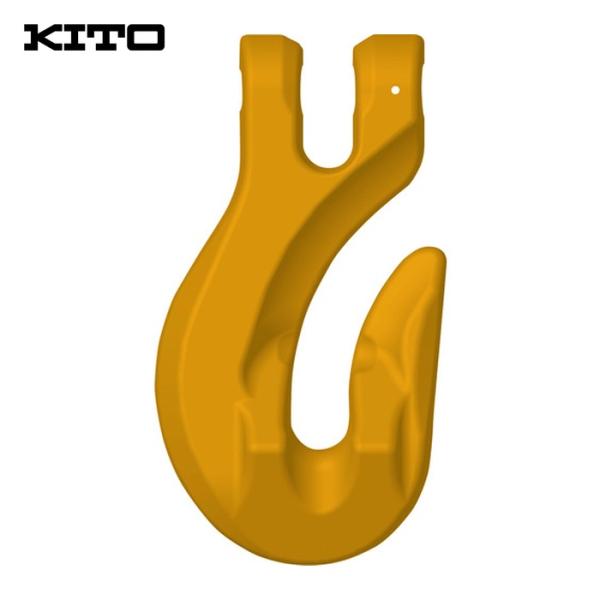 KITO チェーンスリング加工部材|特長:キトーチェンスリング100用のグラブフックです。