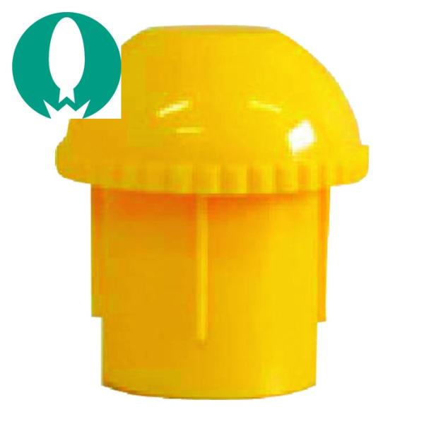 つくし 鉄筋用キャップ|特長:鉄筋養生キャップです。 単管パイプのエンドキャップとしても使用できます。