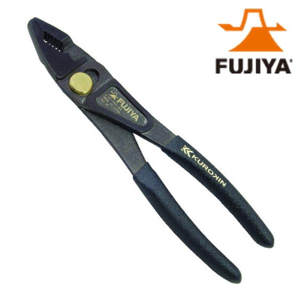 フジ矢 プライヤー|特長:ボルト、ナットが出っ張らないフラット設計です。 口開き2段階調節、最大くわえ幅25mm程度まで開きます。 菱形形状の掴み部でパイプやナット類をしっかり掴みます。