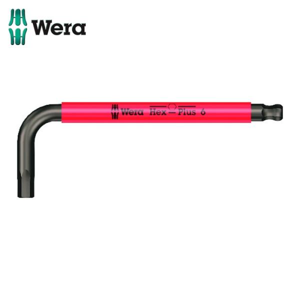 Wera ヘックスローブレンチ|特長:Wera独自のHex・Plusと呼ばれる面接触構造により、六角ねじの内側を傷めず、ねじの長寿命化に貢献します。