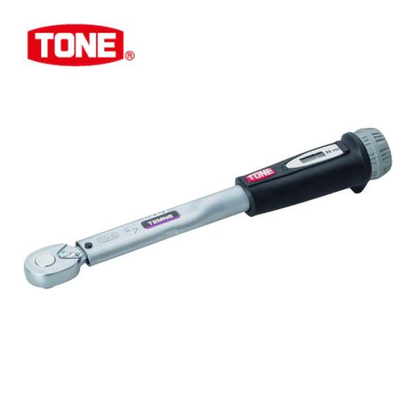 TONE トルクレンチ(プレセット形)|特長:メカニカル機構のデジタル表示値により、直接数値を読み取ってトルク設定を行うため、設定ミスの防止や締付トルクの管理に便利です。 あらかじめ設定したトルク値に達すると「カチッ」という音と手に軽い「シ...