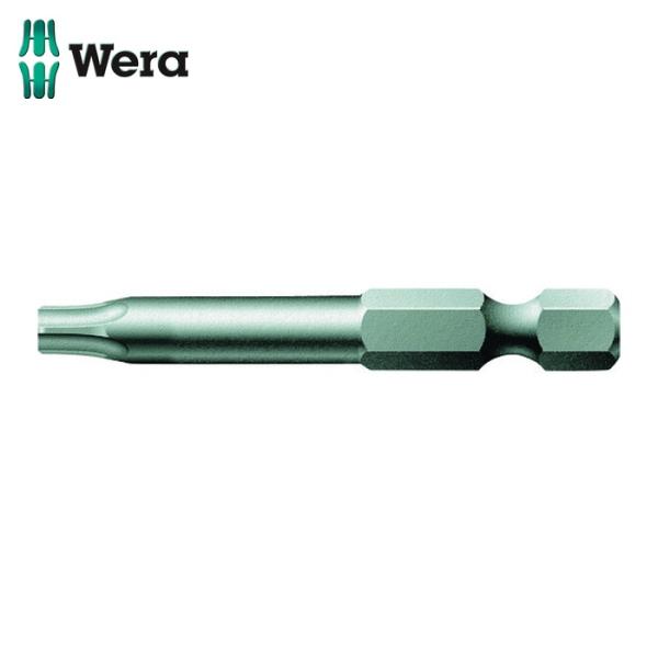 Wera 片頭ドライバービット(ヘックスローブタイプ)|特長:先端トルクスプラスのドライバービットです。 トルクスプラスという刃先形状はトルクスに基づいた星形の刃先形状を強化し、ねじとの接触面積を広げたものです。 その結果トルクの伝達が向上...