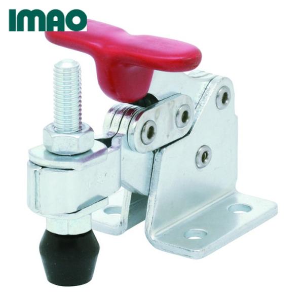 ST-SMITH トグルクランプ(横押型)|特長:レバーを倒して下方向にクランプします。 クランプボルトの位置が調整出来ます。