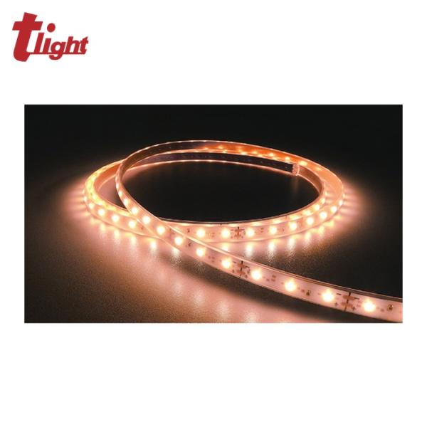 tlight LEDテープライト|特長:点灯には必ず別売りのDC12V用スイッチング電源が必要です。 スリムで薄型のテープライトです。 日亜化学製LEDを使用しており、品質安定性が高い製品です。