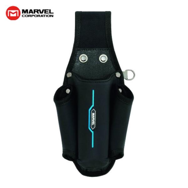 MARVEL 工具差し|特長:新縫製により差し込み口のテープによる段差が無くなり、工具の抜き差しが引っ掛かることなくスムーズです。 すべての背面に樹脂板を付けることで工具の滑りが良く、シュッと差せてサッと抜けます。 表面のターポリン生地の内...