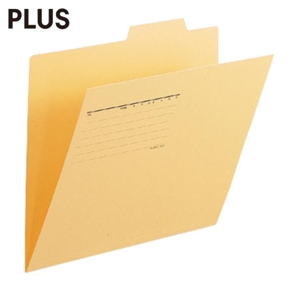 PLUS フラットファイル|特長:書類の細分類や一時保管に便利な投げ込み式フォルダーです。 ボックスファイルを併用すれば、より効率的な分類が行えます。 また、ファスナー用の切り込みがありますので、スティックファスナーを使えば、穴を開けて書類...