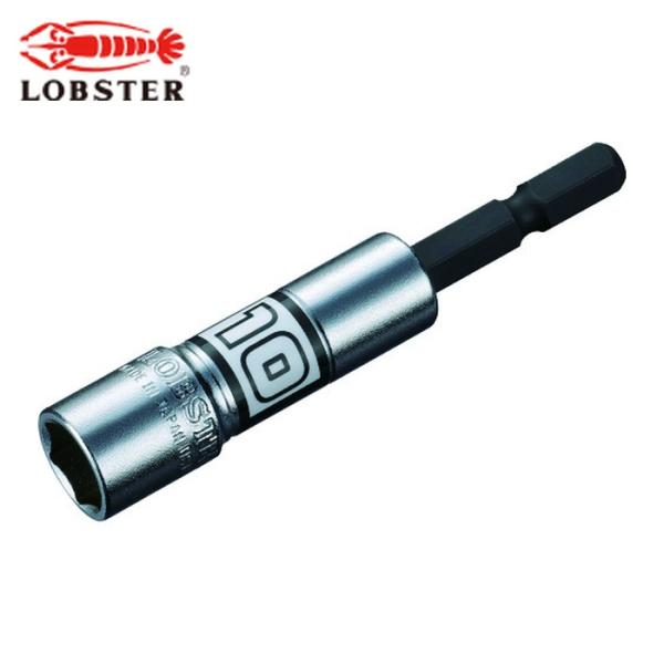 エビ ソケットビット(電動工具用)|特長:18Vインパクト対応です。 ボルト・ナットの角を確実にとらえ、面接触で角を傷めません。 基本的な形状の電ドルソケットです。