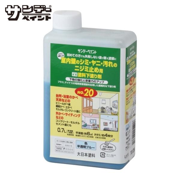 ・上塗り塗料と素地との密着力を高めます。・カチオン効果でシミ・ヤニのニジミを防ぐ水性下塗り剤です。・屋外・屋内の塗料下塗り剤。・室内壁のシミ・ヤニ・汚れニジミ止め用に。屋内壁(コンクリート、モルタル、ビニール壁紙など)、屋外壁(コンクリート...
