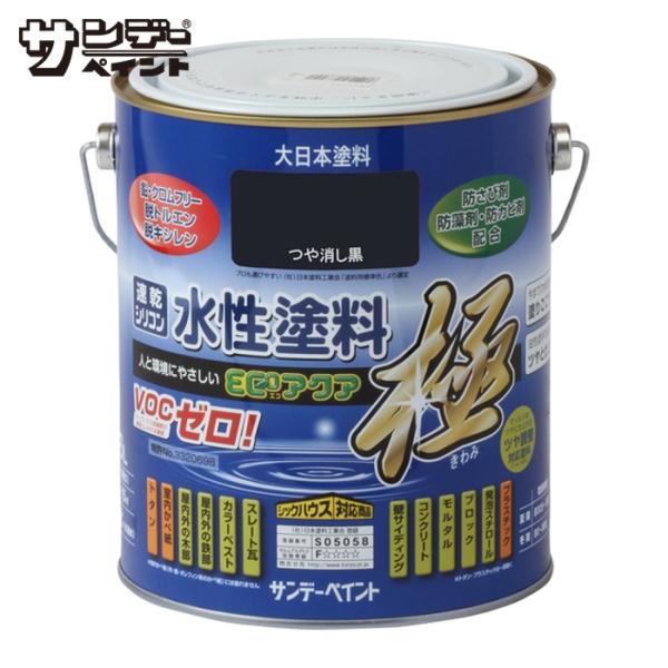 ・揮発性有機溶剤をまったく含まない水性塗料です。・色:つや消し黒・容量(L):1.6・水性ECOアクア つや消し黒 1600M・アクリル樹脂系エマルション塗料-ブランド : サンデーペイント メーカー : サンデーペイント品番 : 2735...