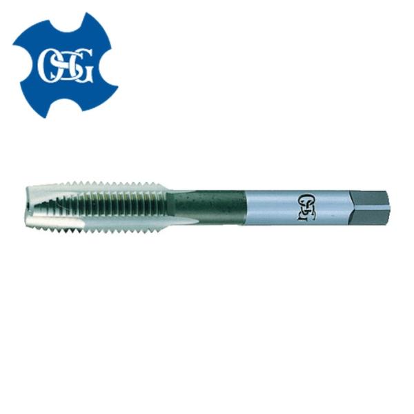 OSG ポイントタップ|特長:通り穴に用い、炭素鋼、合金鋼、非鉄金属において切りくずがコイル状に連続する被削材に適します。