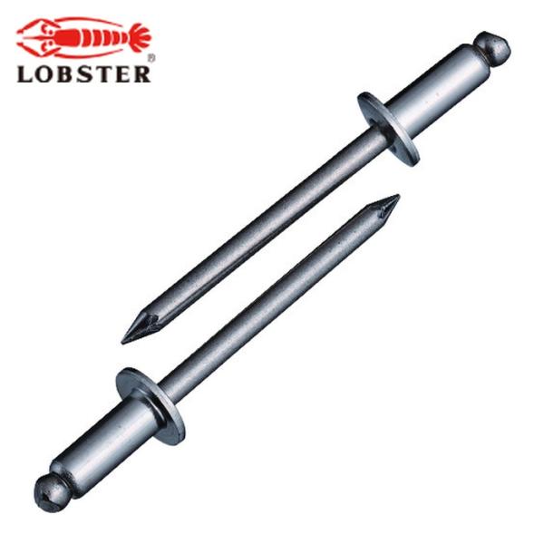 エビ ブラインドリベット|特長:必要な仕事に無駄なく使える少量サイズです。 片側から複数の母材をワン・アクションで締結できます。